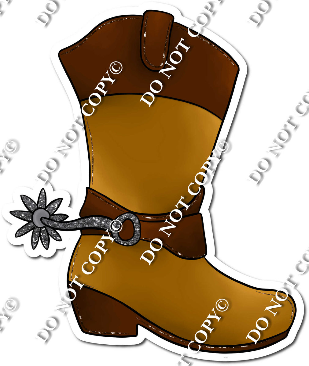 Single Cowboy Boot| Sign Swag USA