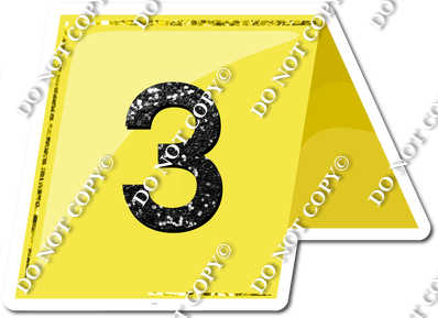 Number 3 - Crime Scene Evidence Identifiers| Sign Swag USA