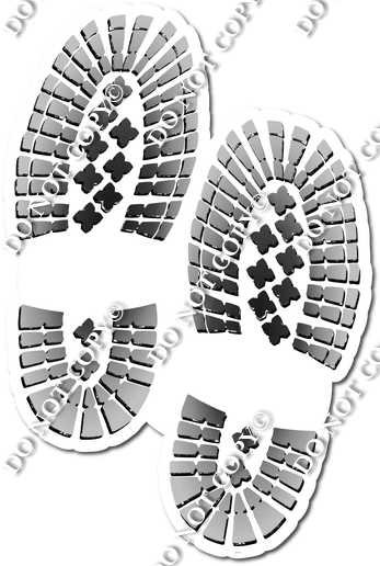 Pair of Shoes Print - Crime Scene| Sign Swag USA