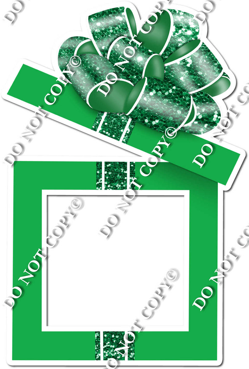 Green - Open Box Face Cutout| Sign Swag USA