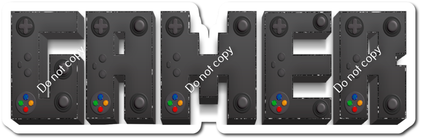 Gamer Statement| Sign Swag USA