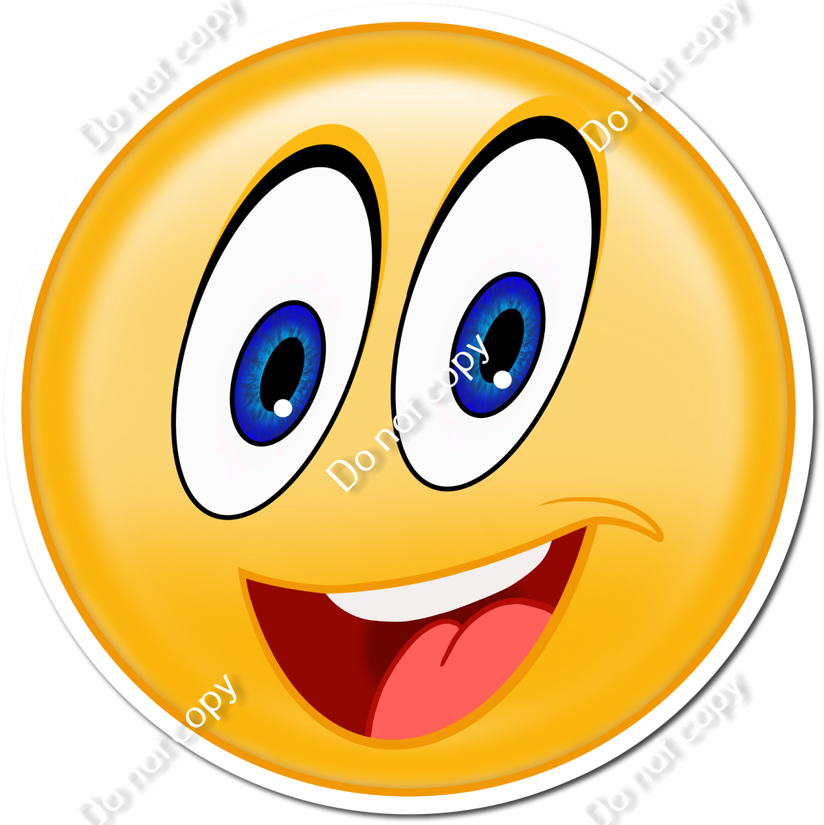 Emoji Big Teeth Yard Sign| Sign Swag USA