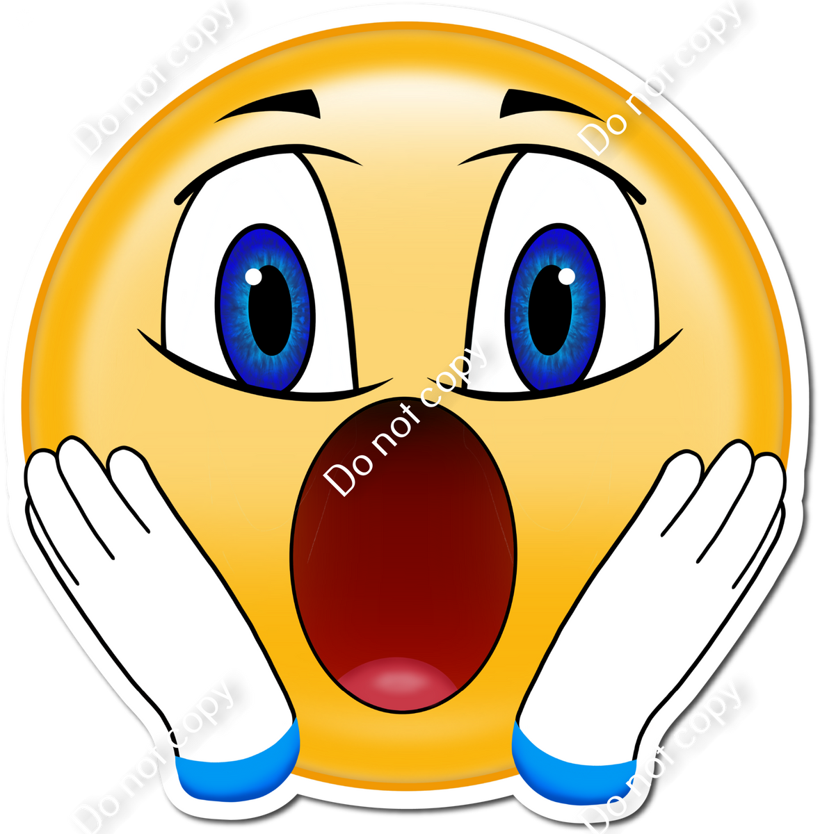 Emoji Big Teeth Yard Sign| Sign Swag USA