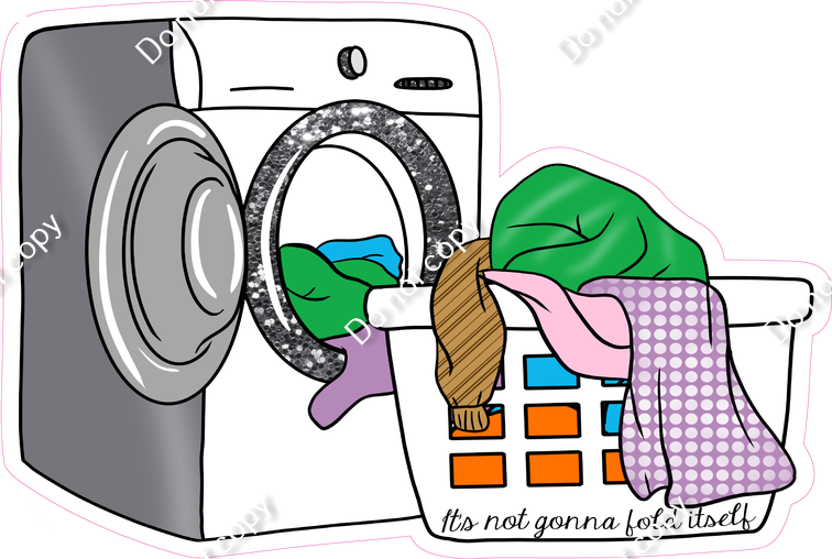 Washer & Laundry Basket| Sign Swag USA