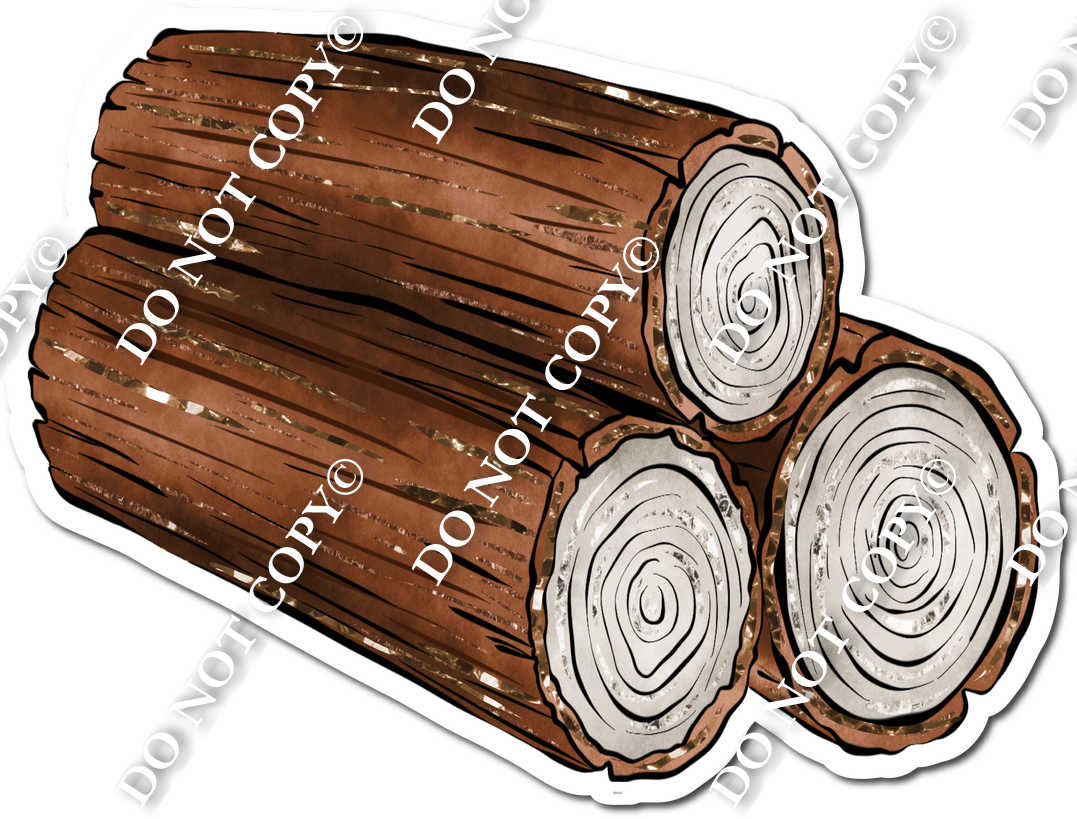 Brown Logs| Sign Swag USA