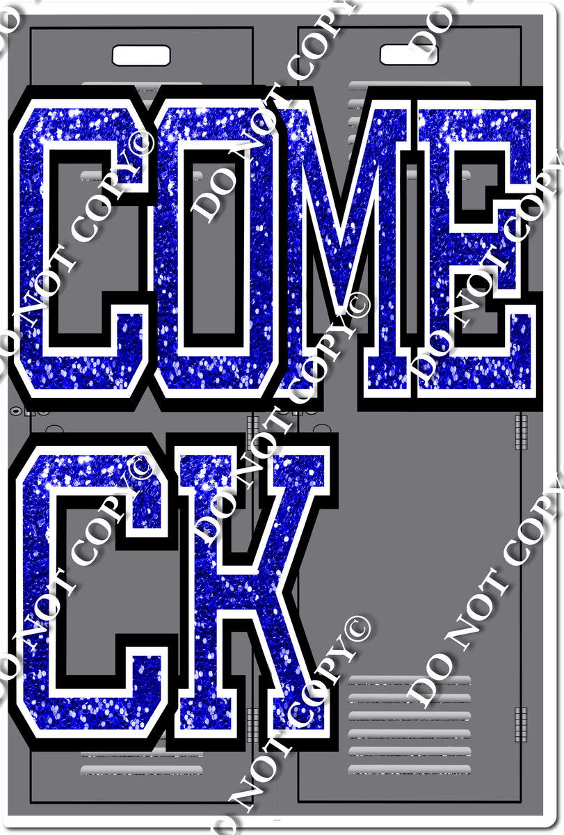 Locker - Blue Welcome Back - w/ Variants| Sign Swag USA