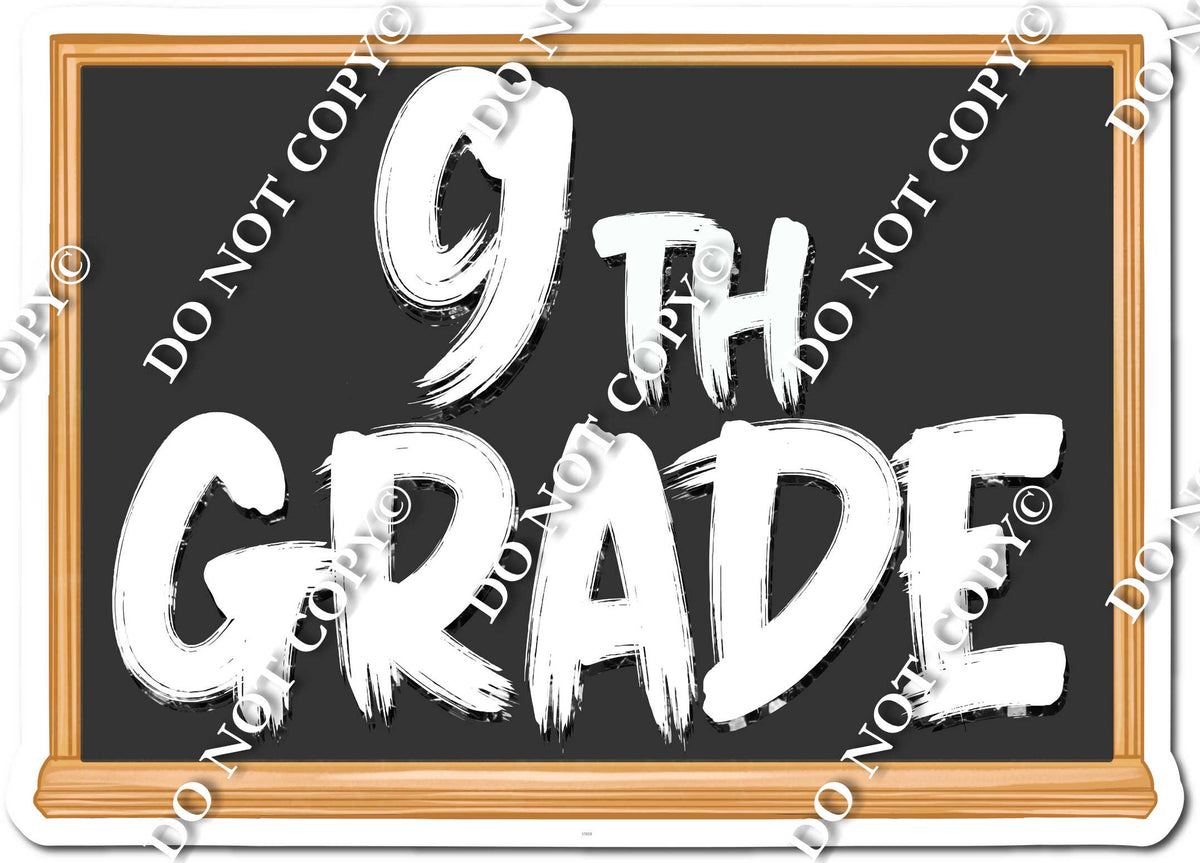 Back to School - 9th Grade| Sign Swag USA