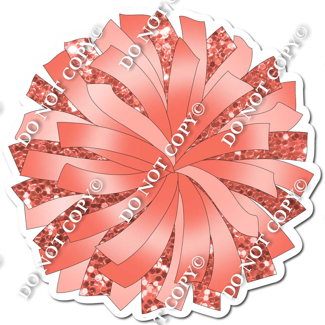 Pom-Pom - Coral w/ Variants| Sign Swag USA