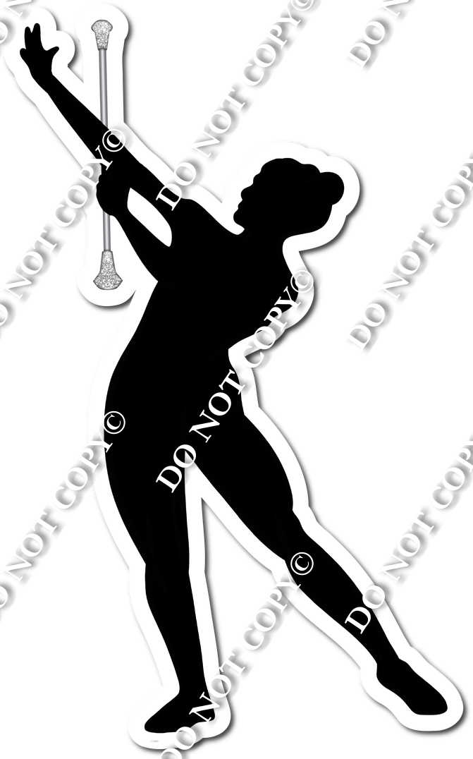 Baton Twirler 1 w/ Variant| Sign Swag USA