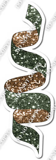 Sage & Chocolate Streamer - Style 1| Sign Swag USA