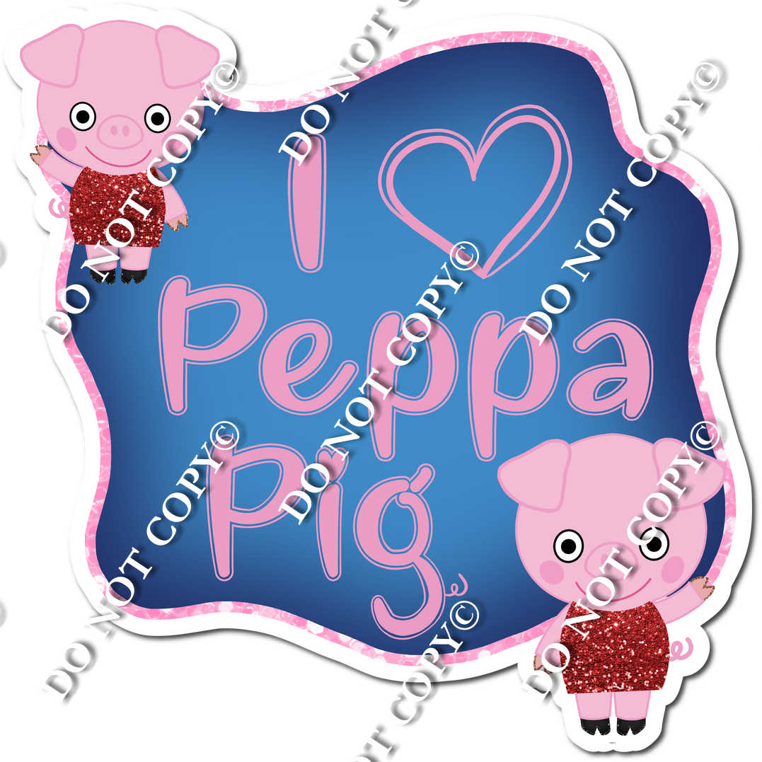 Little Pig Statement with Pigs| Sign Swag USA